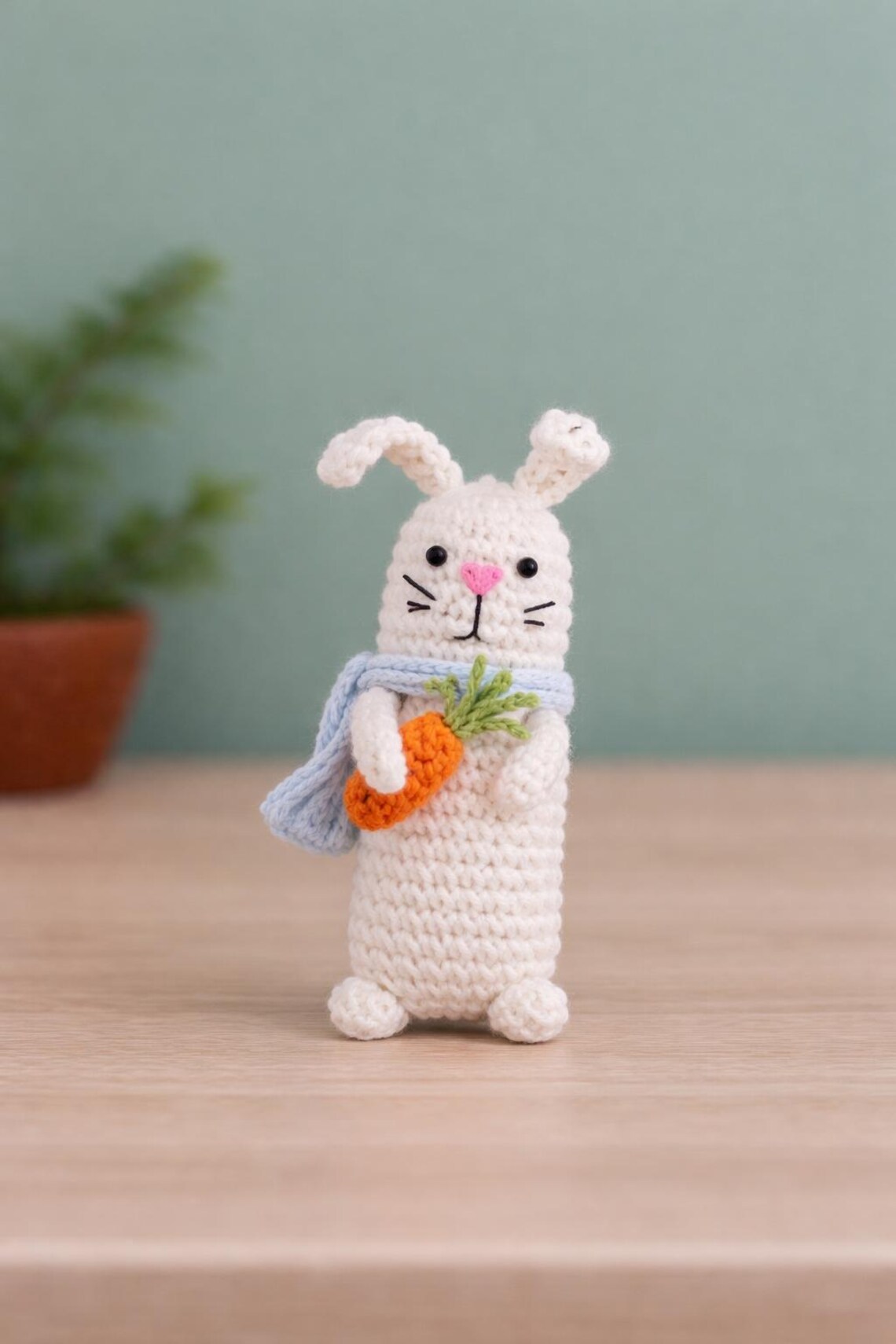Bunny Fidget Clicker Crochet Pattern PDF | Amigurumi Pocket Friend ...