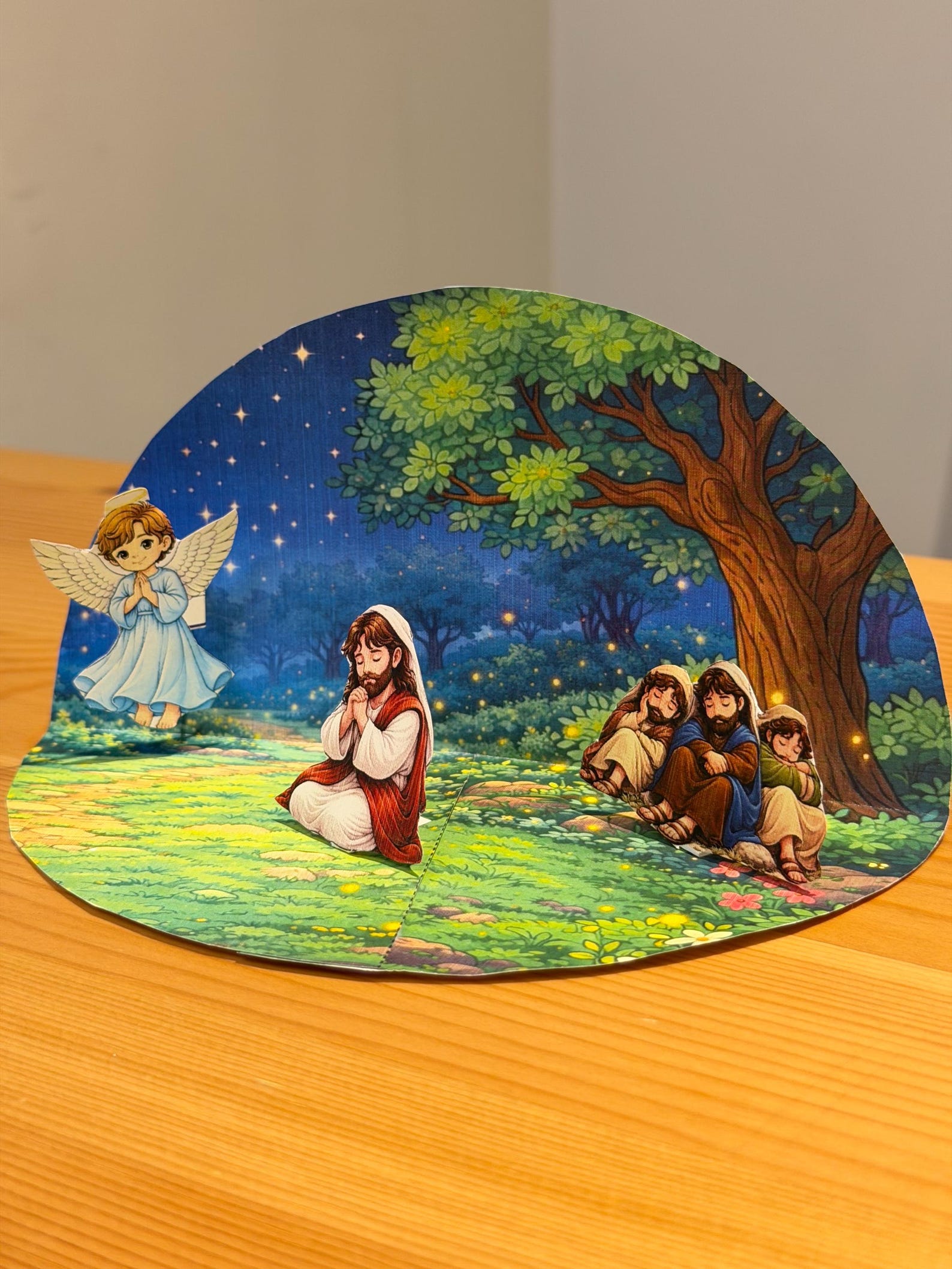 Garden of Gethsemane ,jesus Praying | Christian Easter Craft | Bible ...