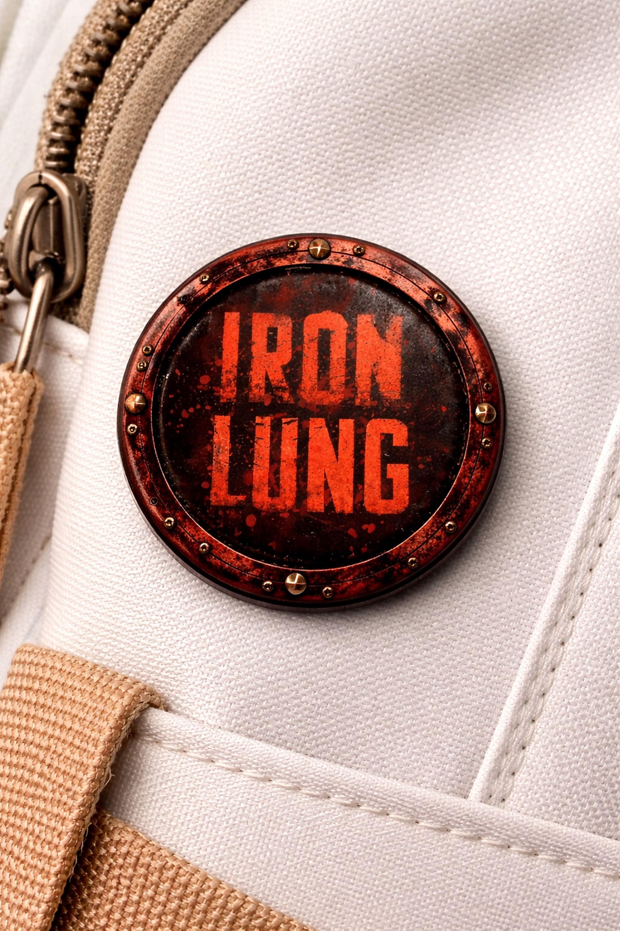 Iron Lung Inspired Pin Button, Iron Lung Convict Survivor Simon Map and ...