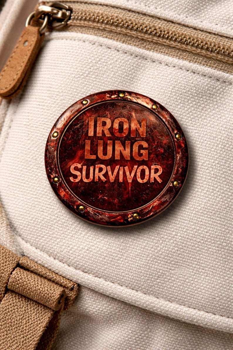Iron Lung Inspired Pin Button, Iron Lung Convict Survivor Simon Map and ...