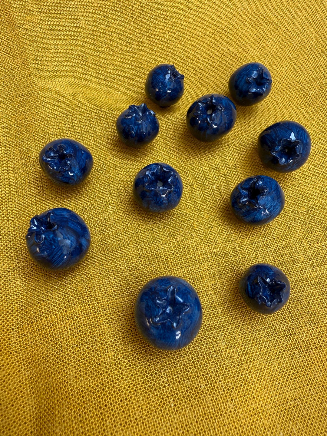 Handmade Blueberry Magnets: Life-size Fridge Decor - Etsy