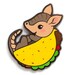 Tacodillo Pin - Armadillo Pin Taco Pin Mexican Food Pin Kawaii Animal ...