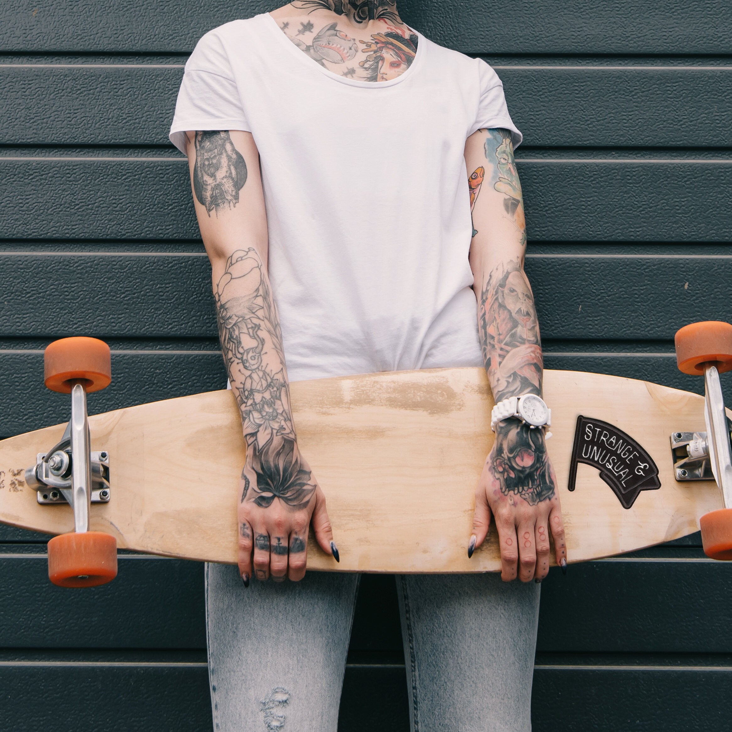 Strange and Unusual Patch Sticker Adhesive Patch Freak Flag - Etsy