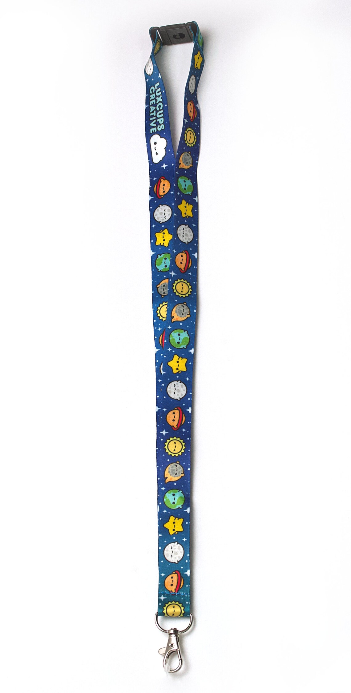 Space Buds Lanyard Outer Space Badge ID Meteor Safety | Etsy