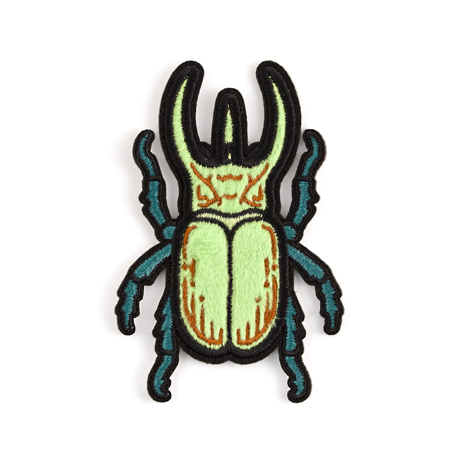 SALE Beetle Patch Sticker - Adhesive Patch Insect Applique Patch ...