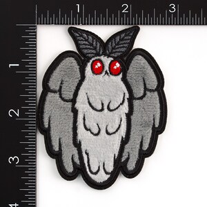 Mothman Patch Sticker Adhesive Patch Paranormal Applique Patch ...