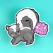Skunky Spice Sticker - Skunk Weather-proof Vinyl Sticker Stinky Sticker ...