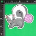 Skunky Spice Sticker - Skunk Weather-proof Vinyl Sticker Stinky Sticker ...
