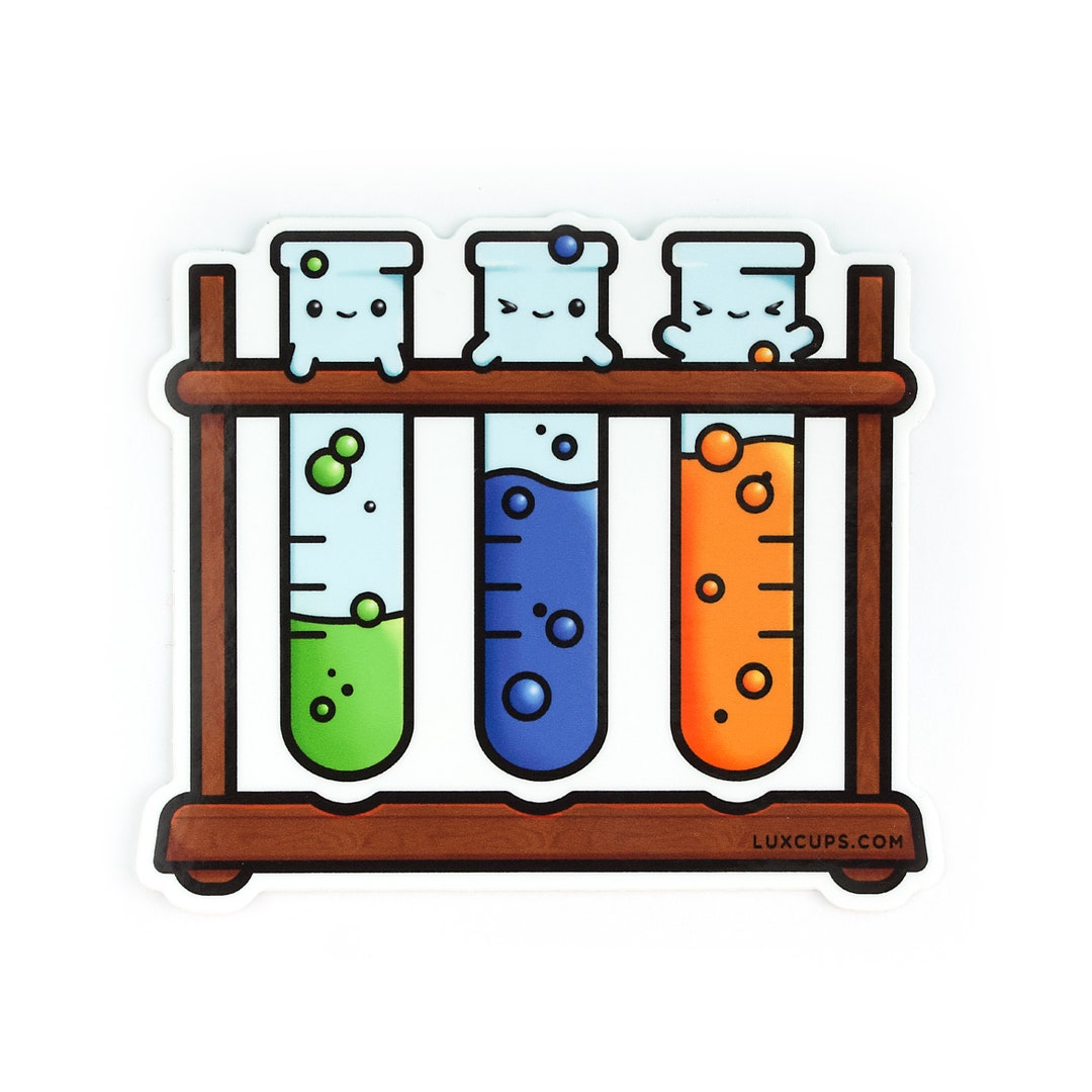 Test Tube Babies Sticker - Science Weather-proof Vinyl Sticker ...