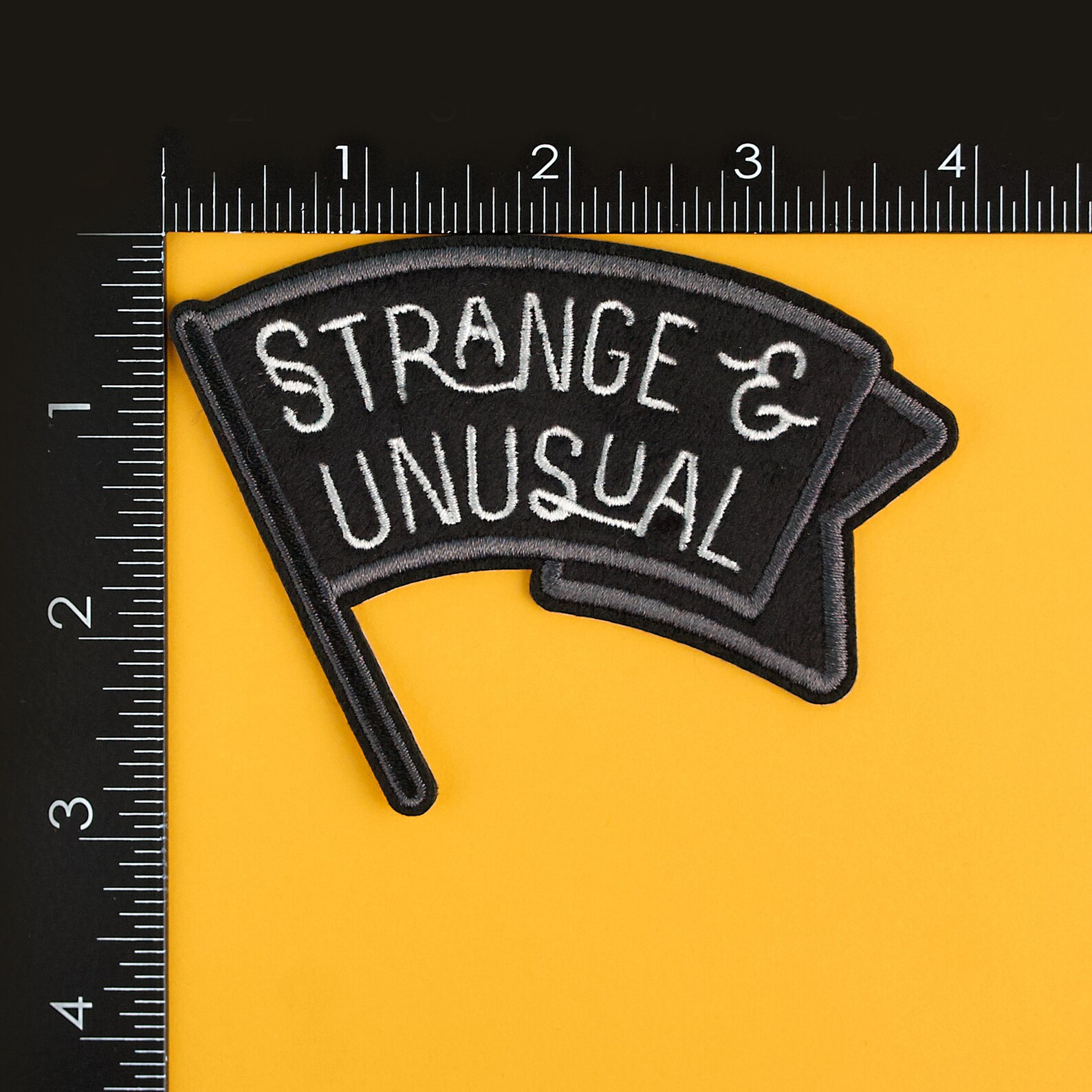 Strange and Unusual Patch Sticker Adhesive Patch Freak Flag - Etsy