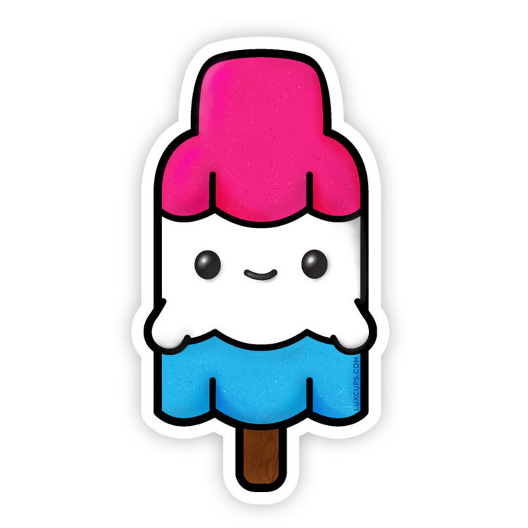 SALE Bomby Pop Sticker - Popsicle Weather-proof Vinyl Sticker Summer ...