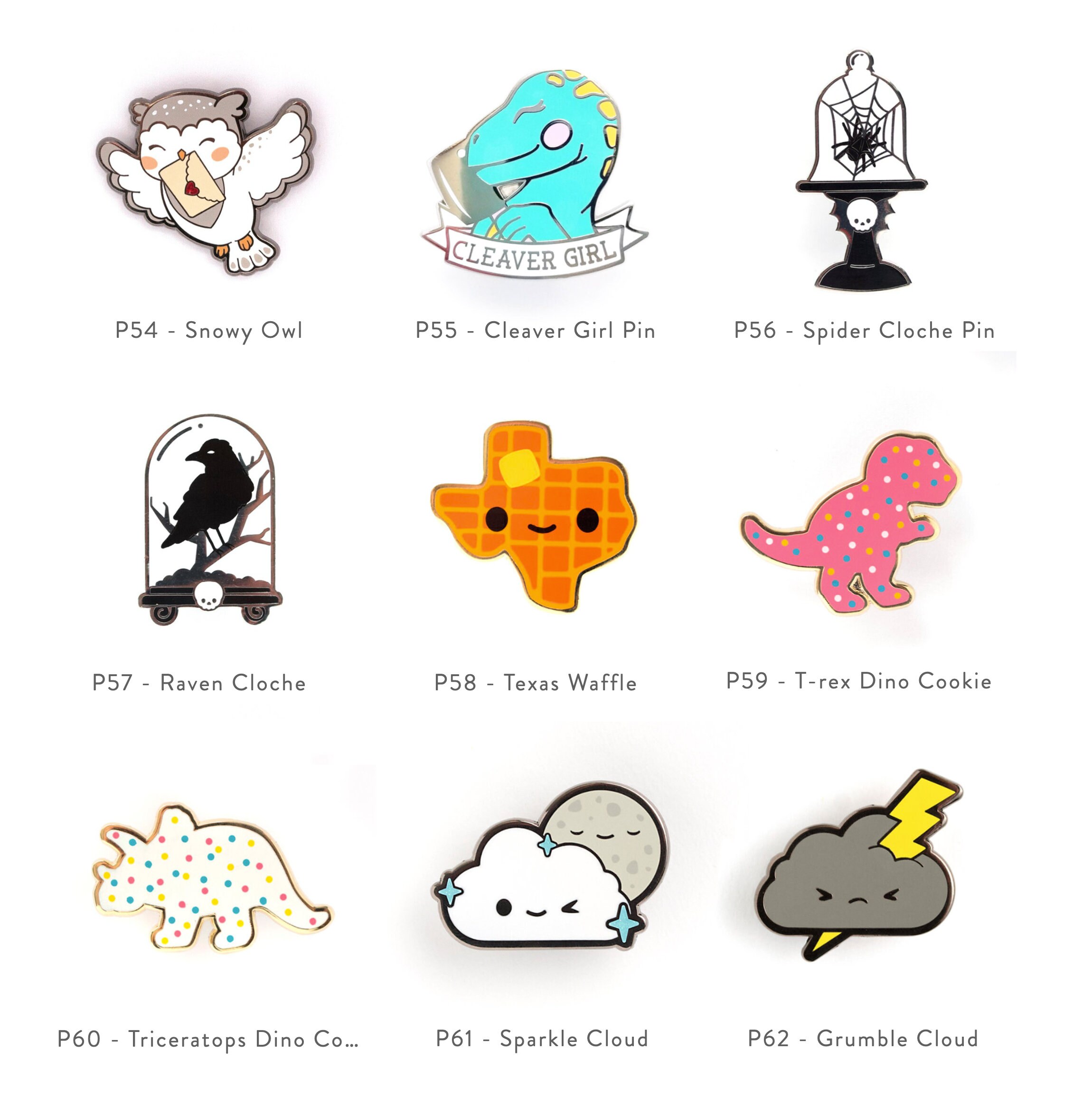 Pick 3 Enamel Pins Collectable Enamel Pin Cloisonné Lapel - Etsy