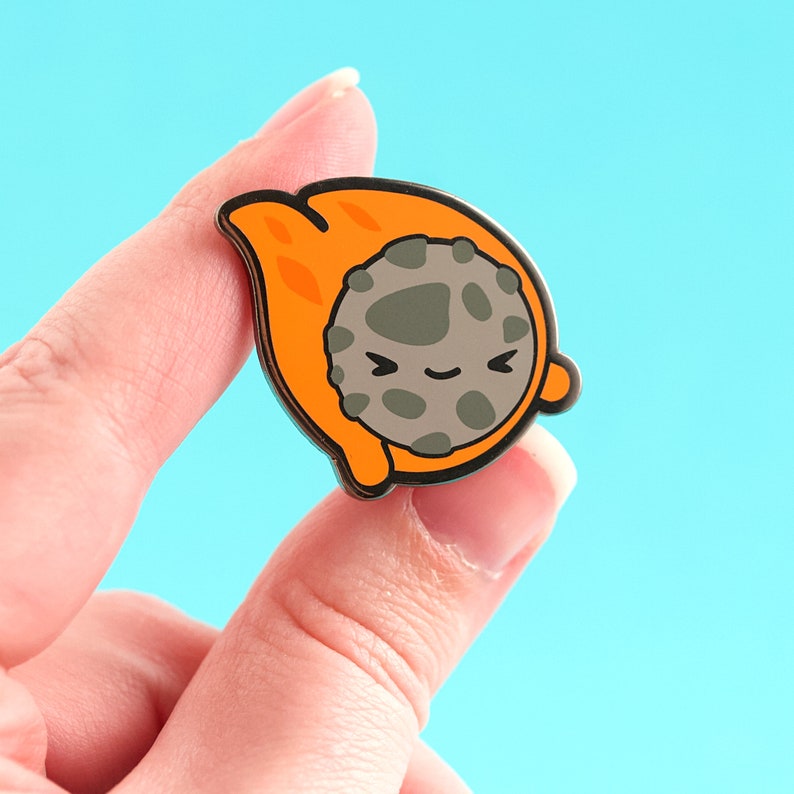 SALE Meteor Mike Enamel Pin - Hard Enamel Pin Cloisonné Outer Space ...
