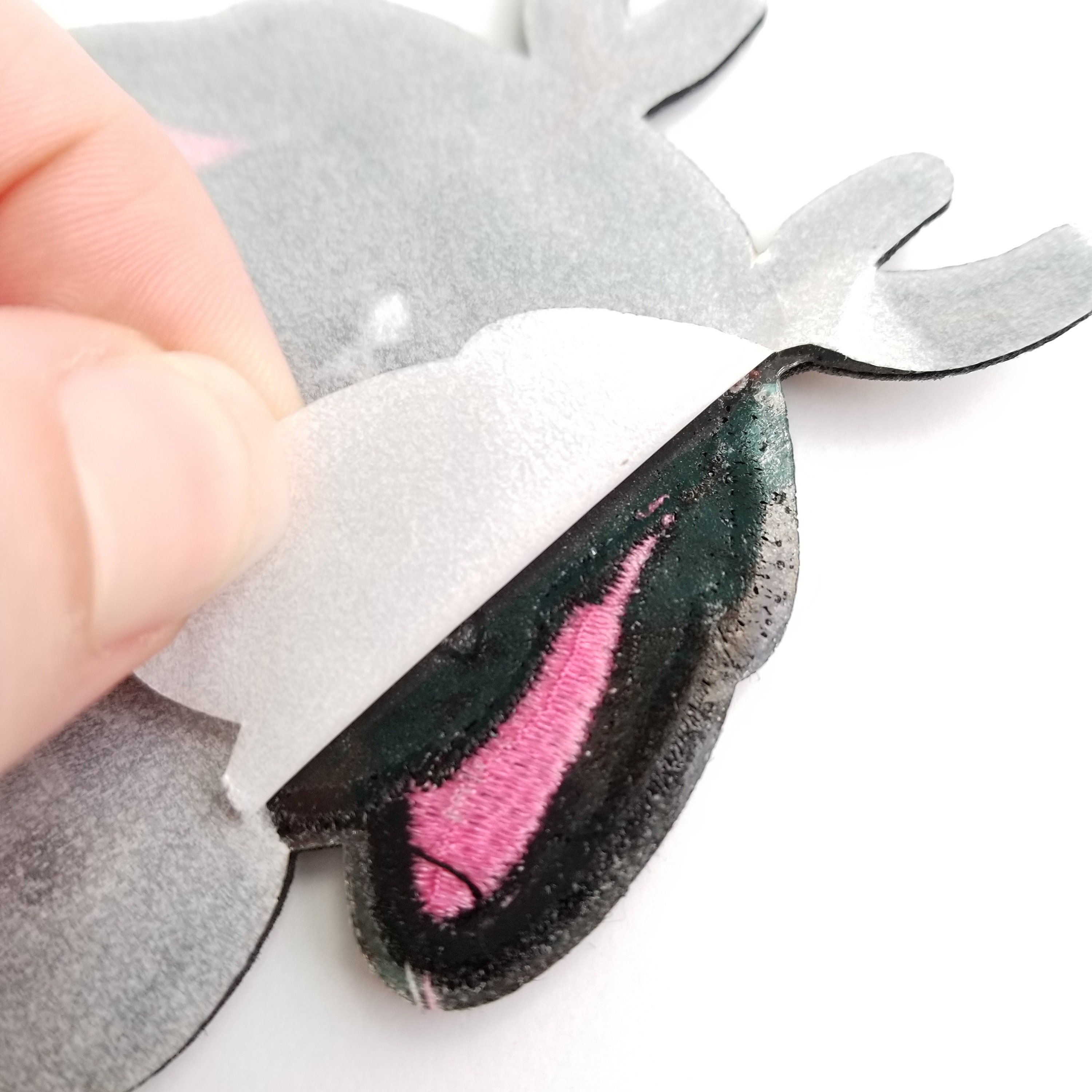 Fuzzy Rainbow Unicorn Patch Sticker Adhesive Patch Unicorn | Etsy