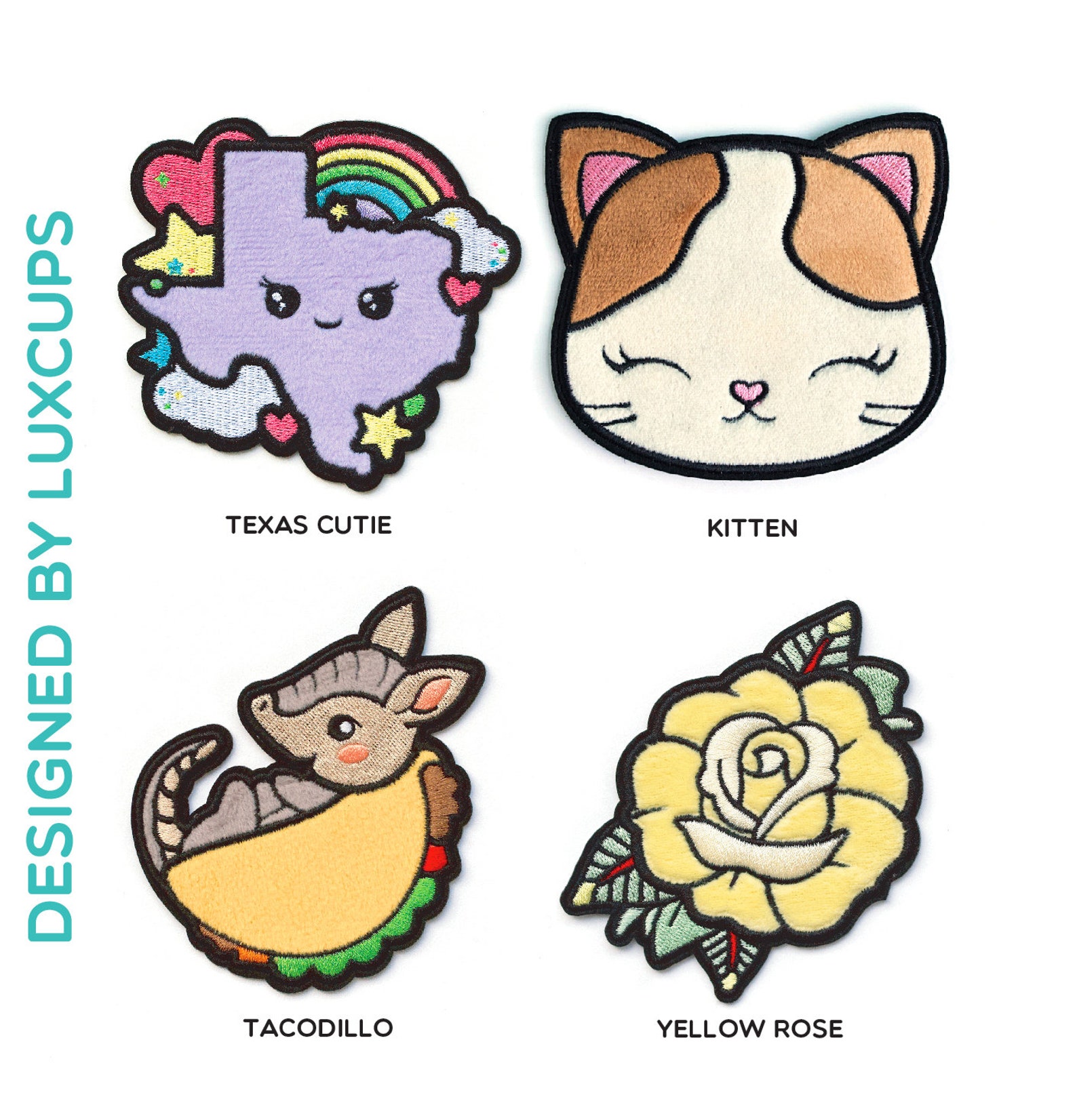 Pick 3 Patches Adhesive Fuzzy Patches Kawaii Patch | Etsy