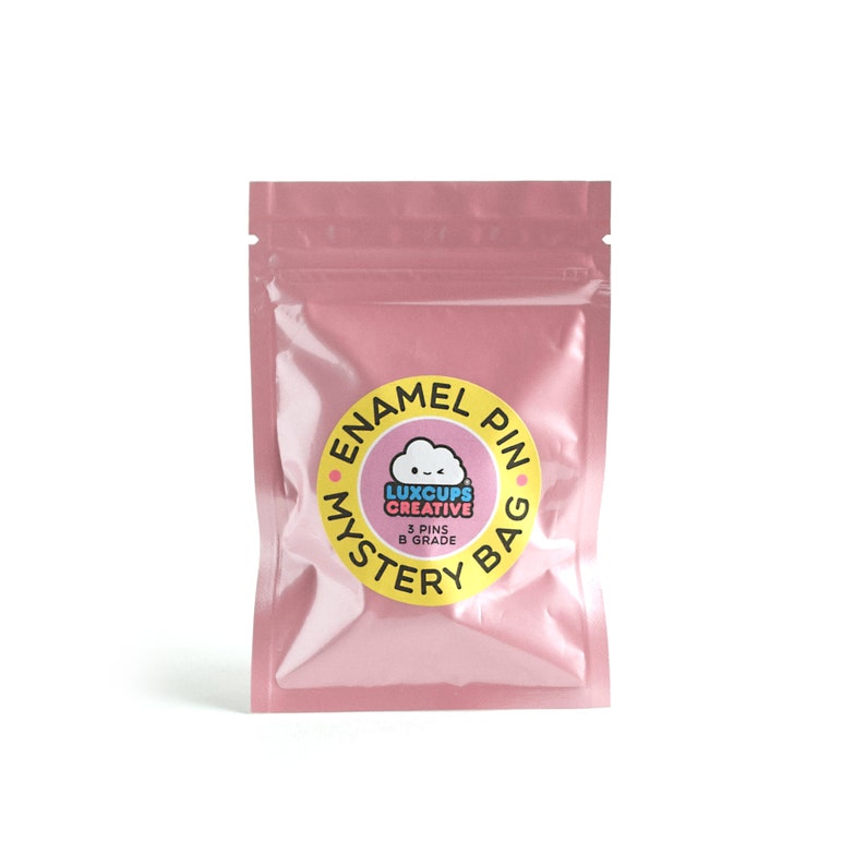 3 Enamel Pin Mystery Bag Blind Bag Collectable Enamel Pin - Etsy