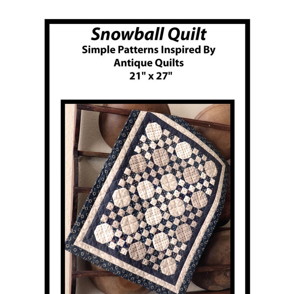 Snowball Quilt - Etsy