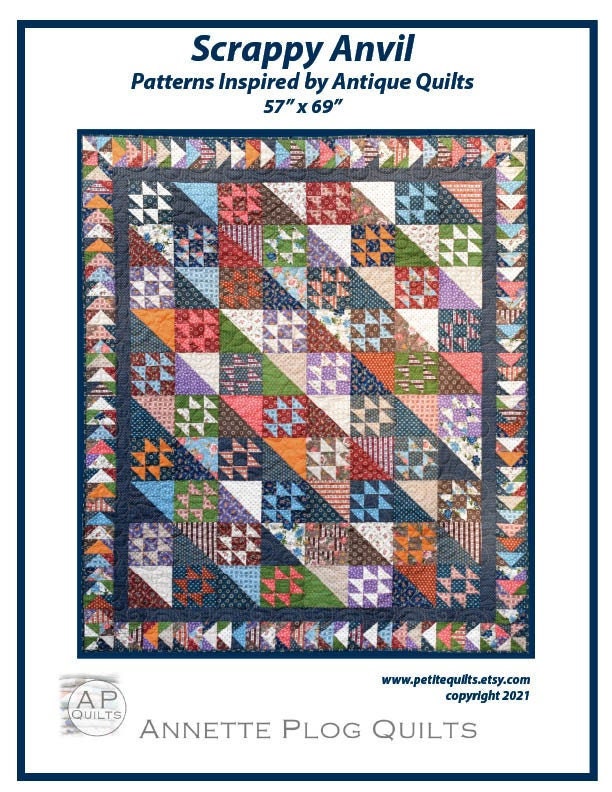 Scrappy Anvil Quilt Pattern - Etsy