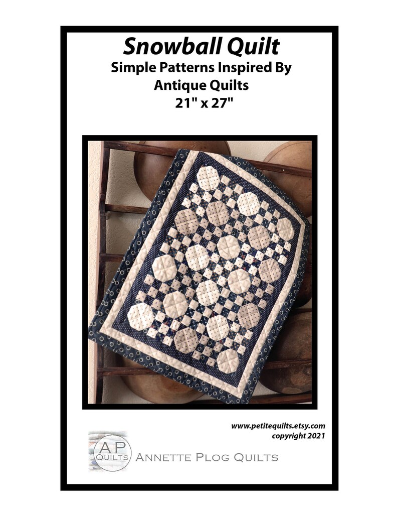 Snowball Quilt Pattern - Etsy