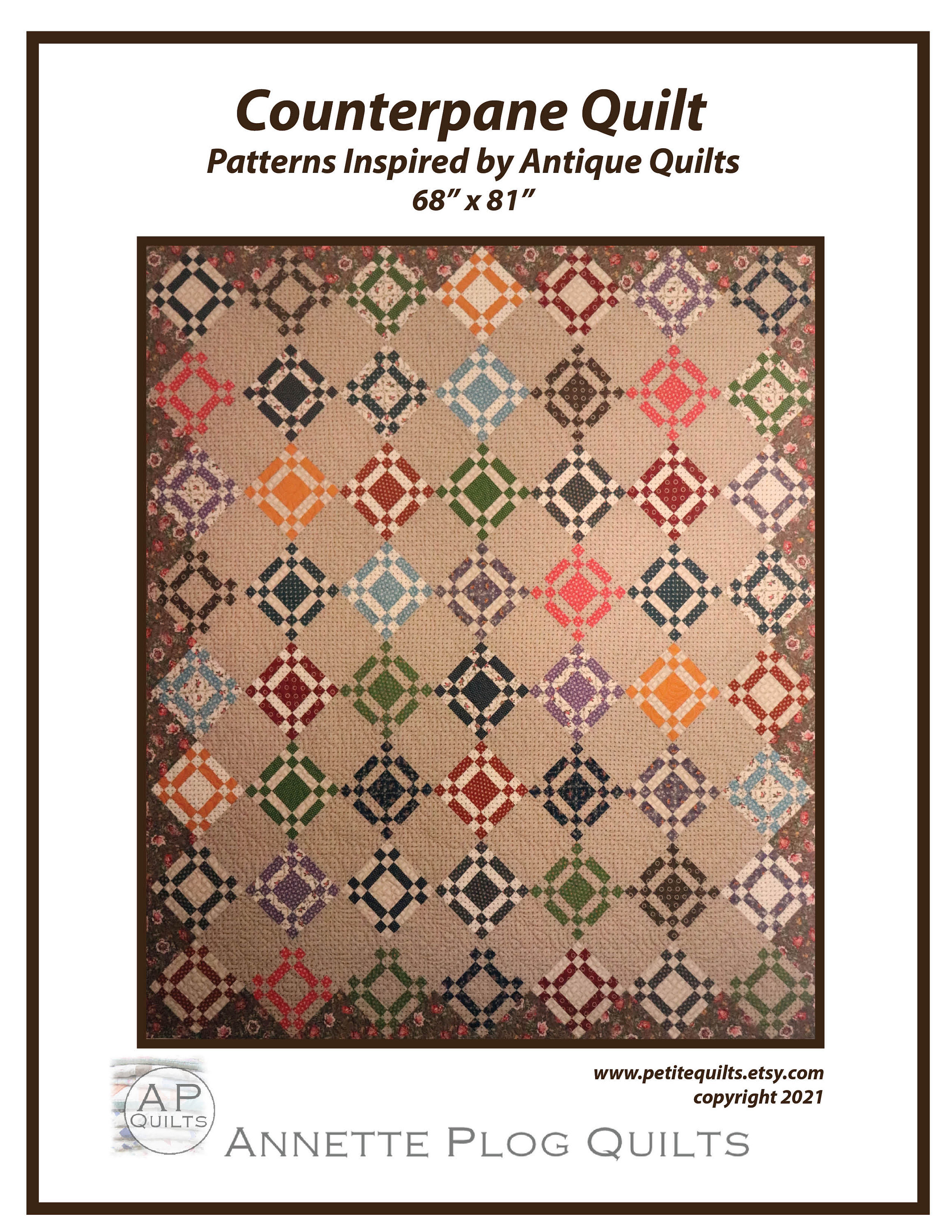 Counterpane Quilt Pattern - Etsy