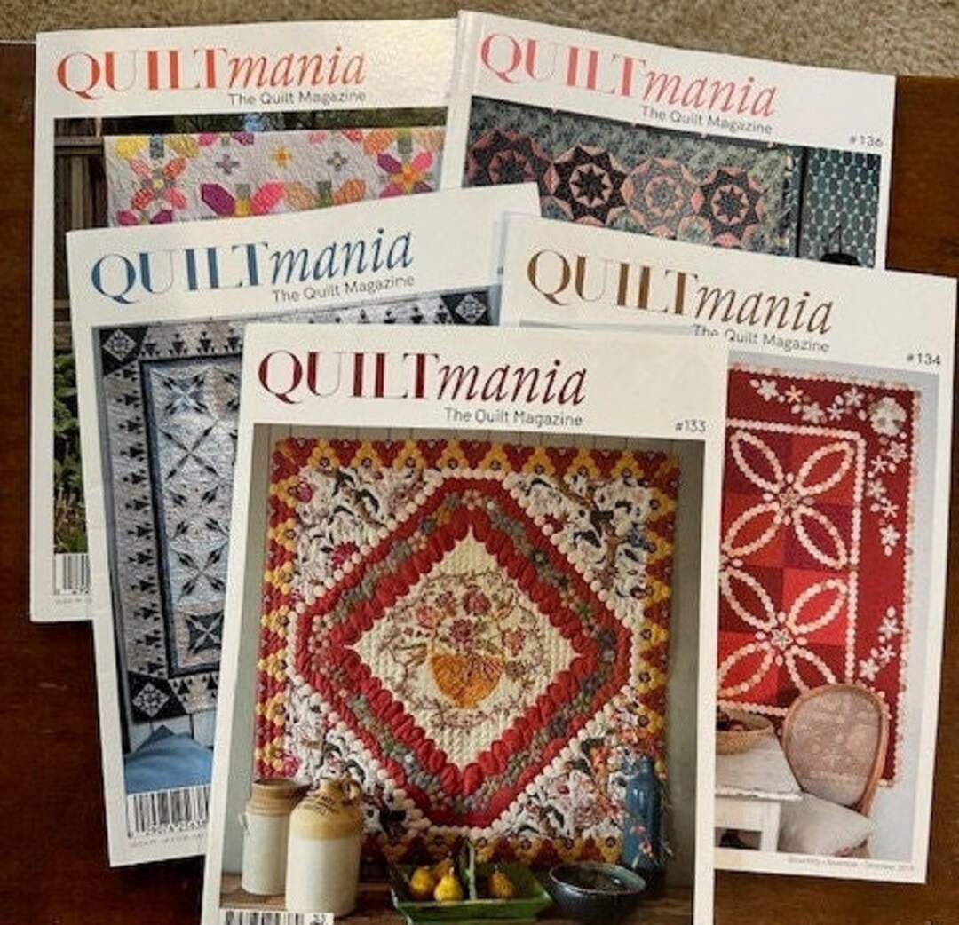 Quiltmania Magazines Group 5 - Etsy