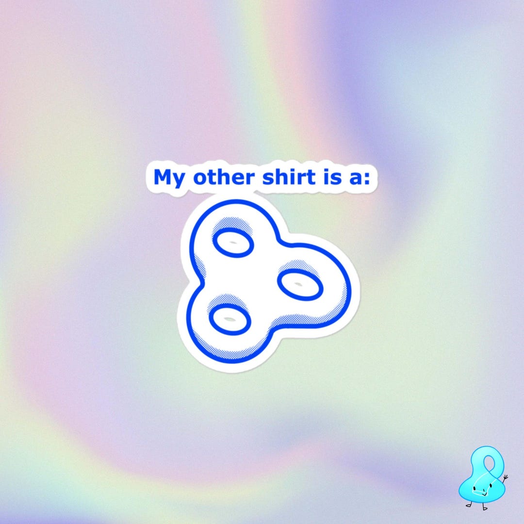 Math Tshirt | Torus Shirt | Funny Topology Joke | Sticker - Etsy