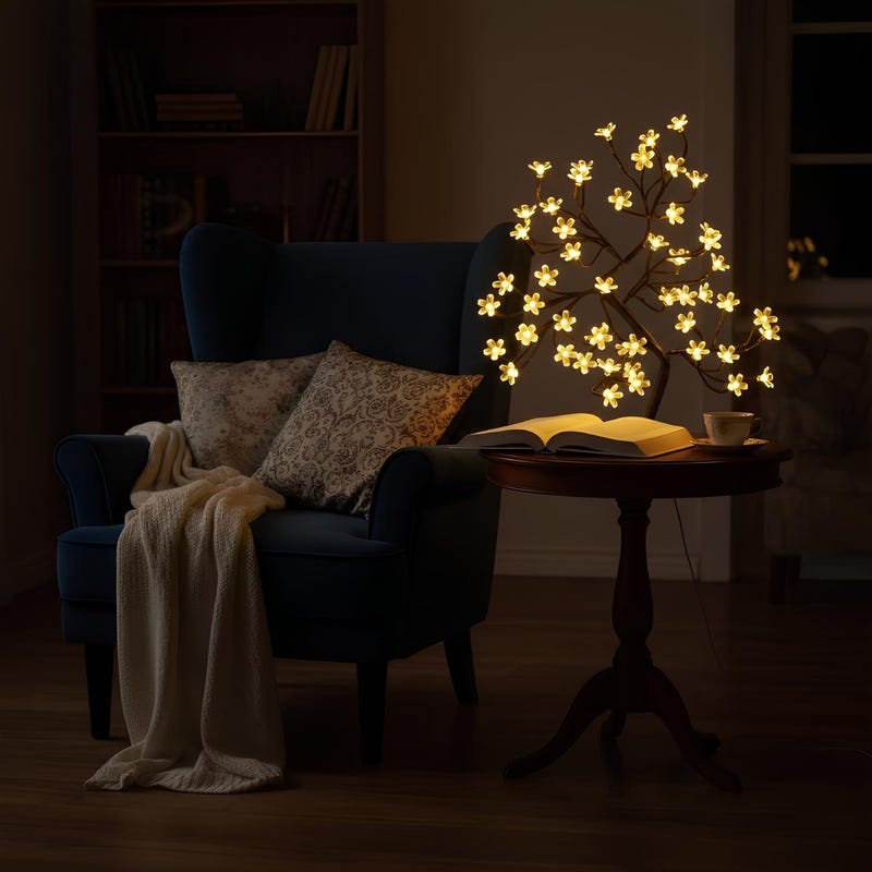 Cherry Blossom Lamp - Etsy