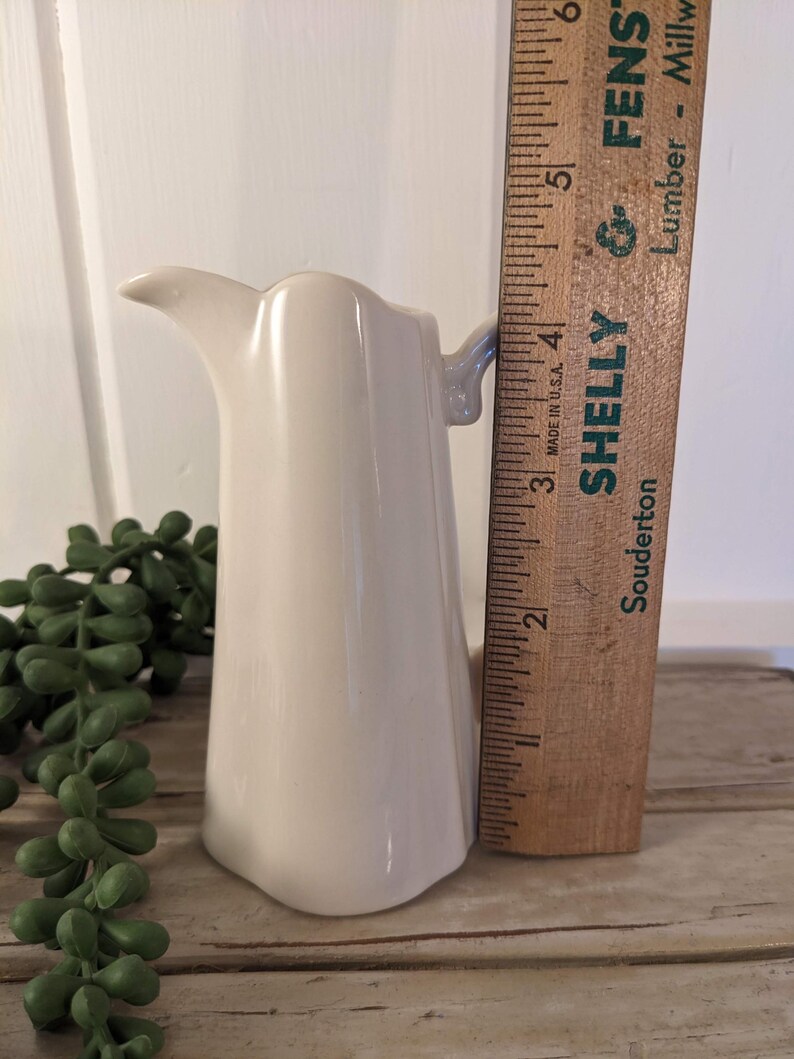 Vintage I. Godinger & Co. Cream Colored Small Pitcher Creamer - Etsy