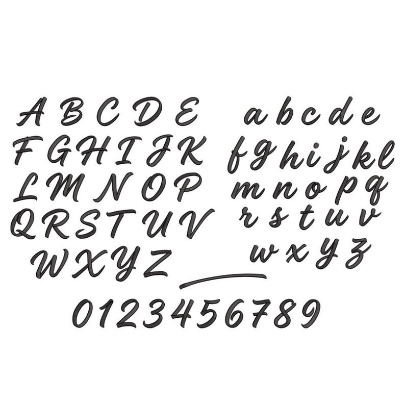 40 Machine Embroidery Fonts Mega Bundle,script & Serif Embroidery ...