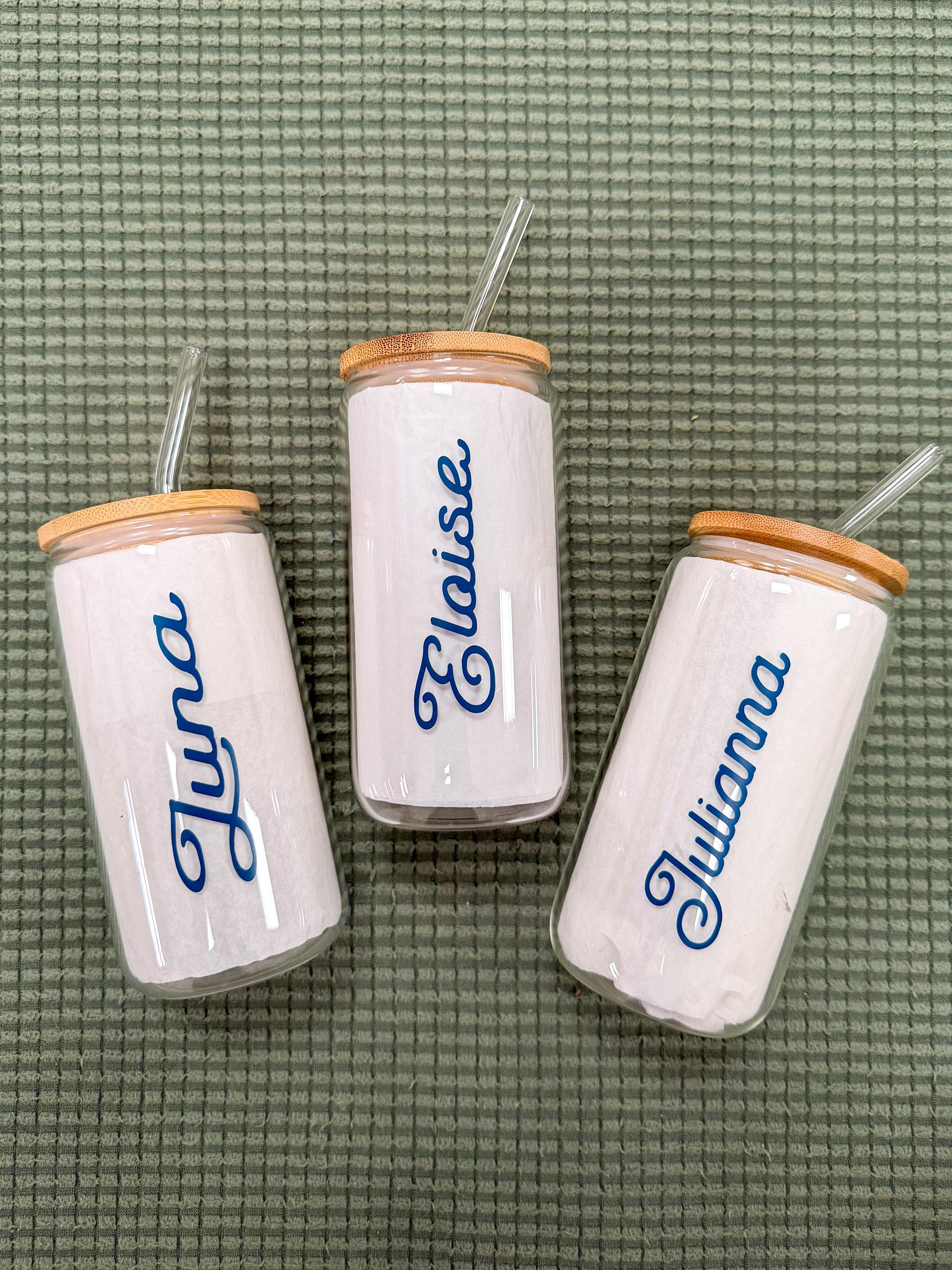 Personalized Glass Cup - Etsy