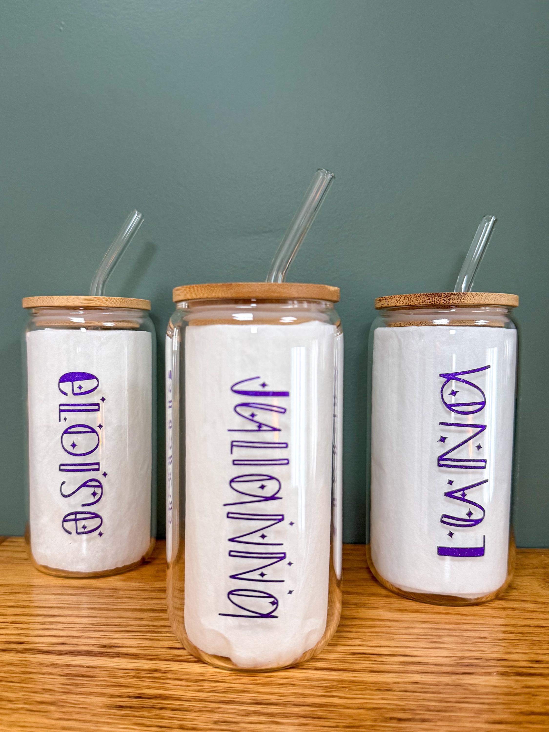 Personalized Glass Cup - Etsy