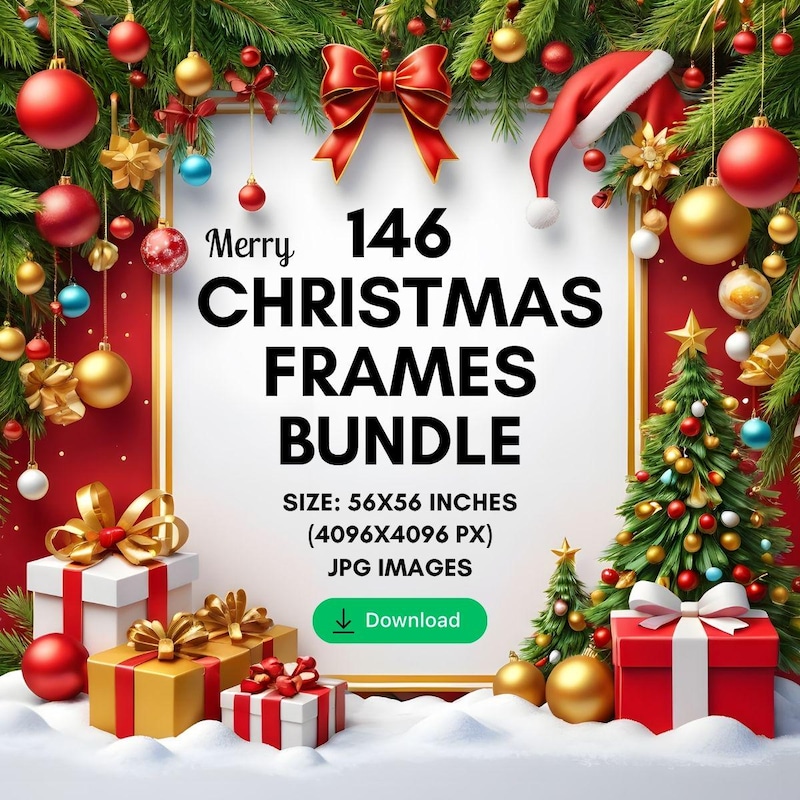 Christmas Frames - Etsy