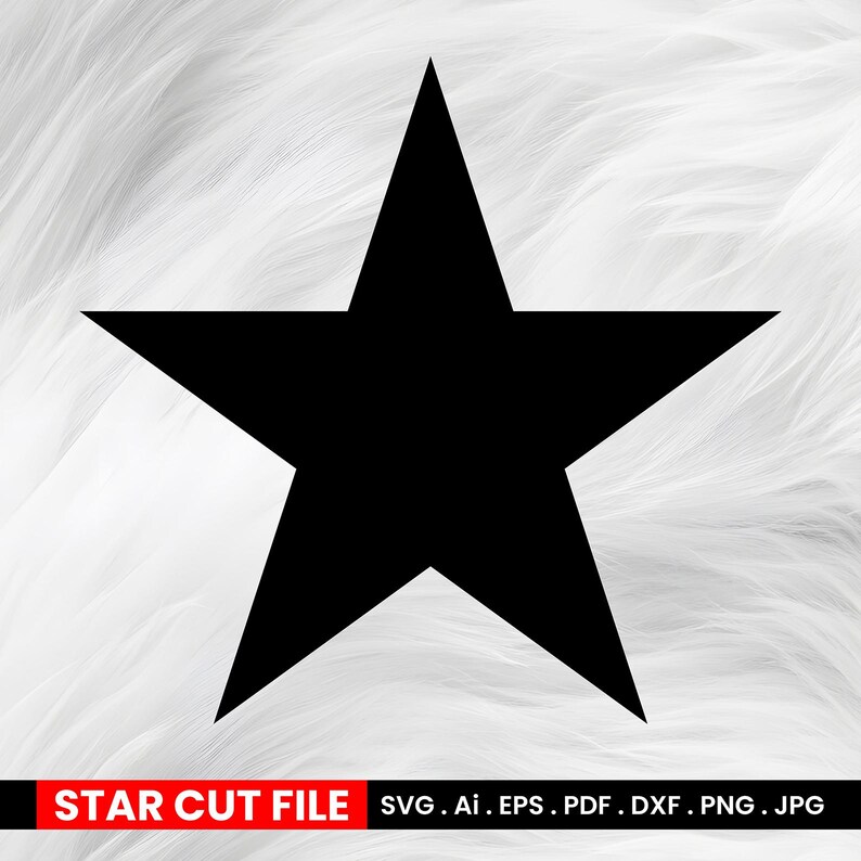 Star SVG Cut Files | Simple Star Vector Shape | Png Clipart | Cricut ...
