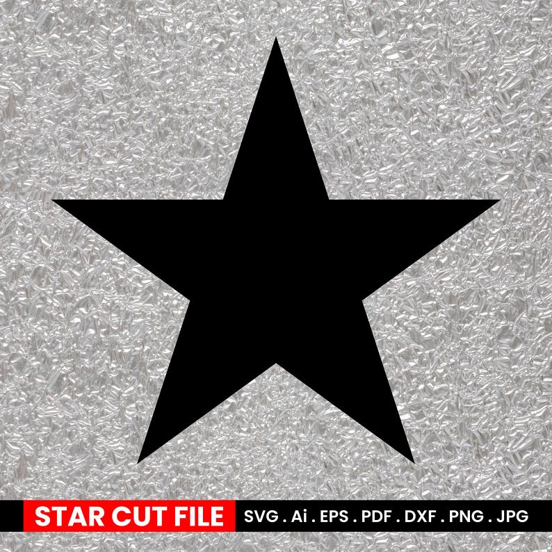 Star SVG Cut Files | Simple Star Vector Shape | Png Clipart | Cricut ...