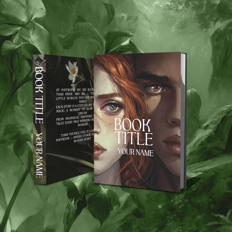 Custom Book Cover Design, Personalized Book Cover, Digital Book Cover ...
