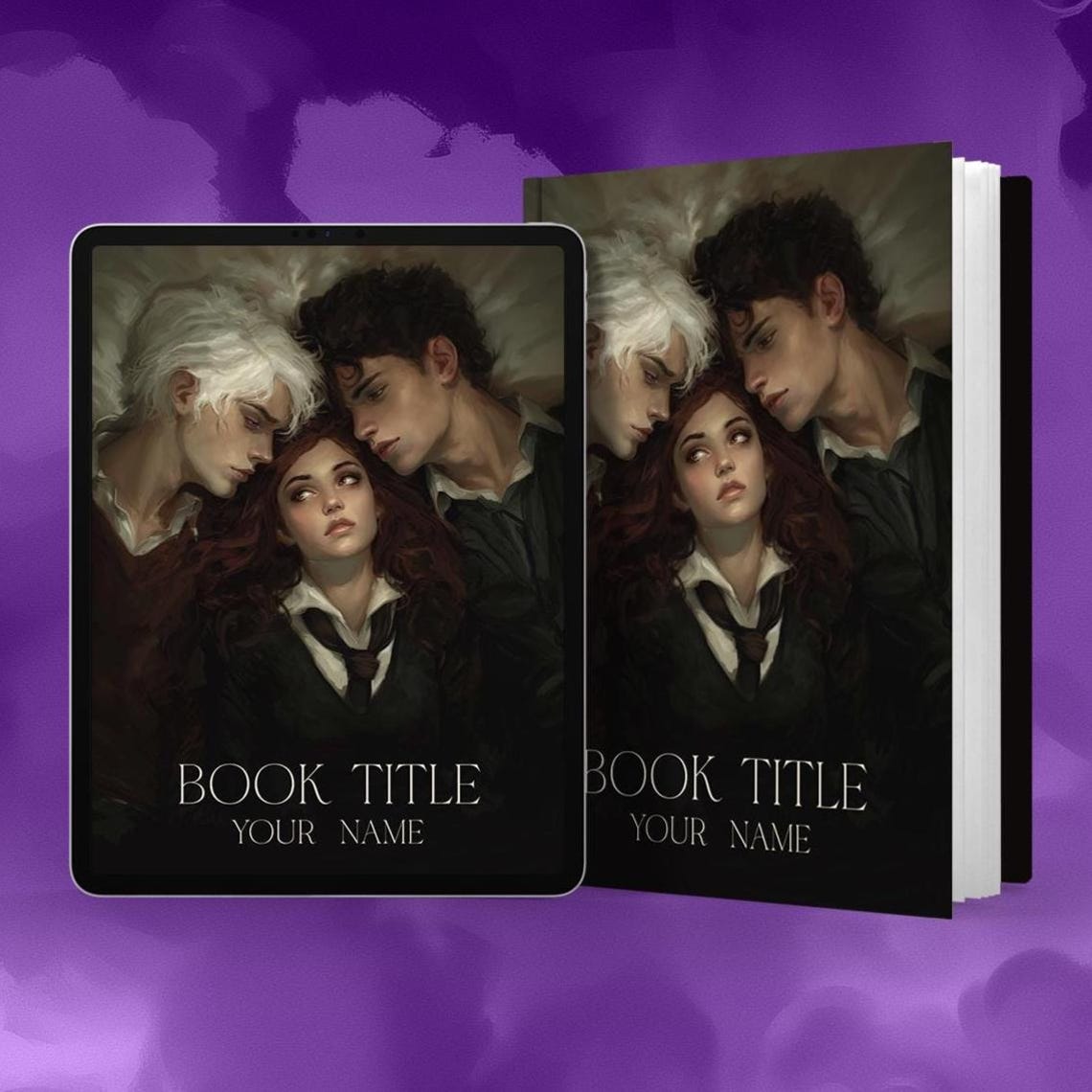Custom Book Cover Design, Personalized Book Cover, Digital Book Cover ...