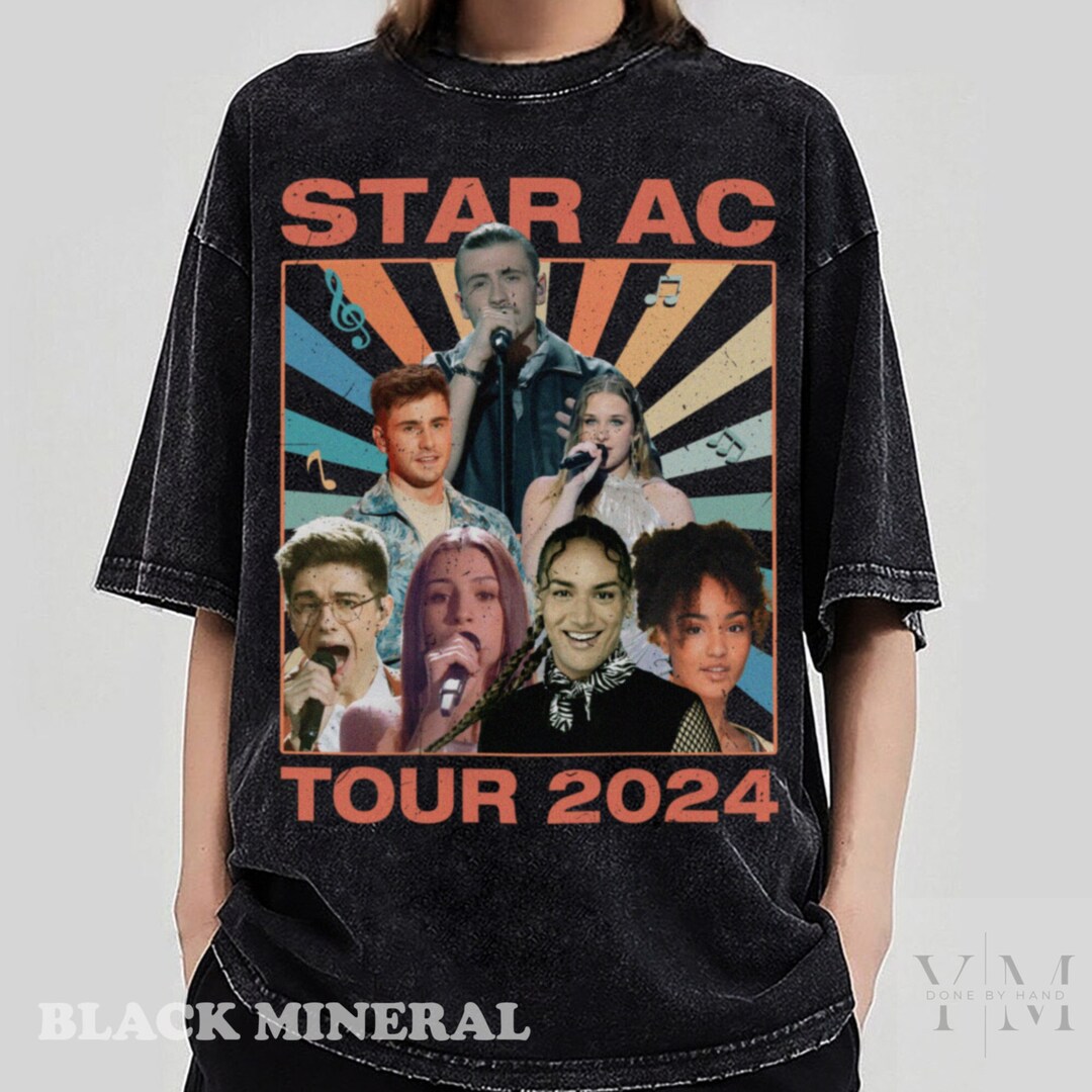 Tour Star Academy 2023 Comfort Colors Shirt, Star Academy Pierre Helena ...