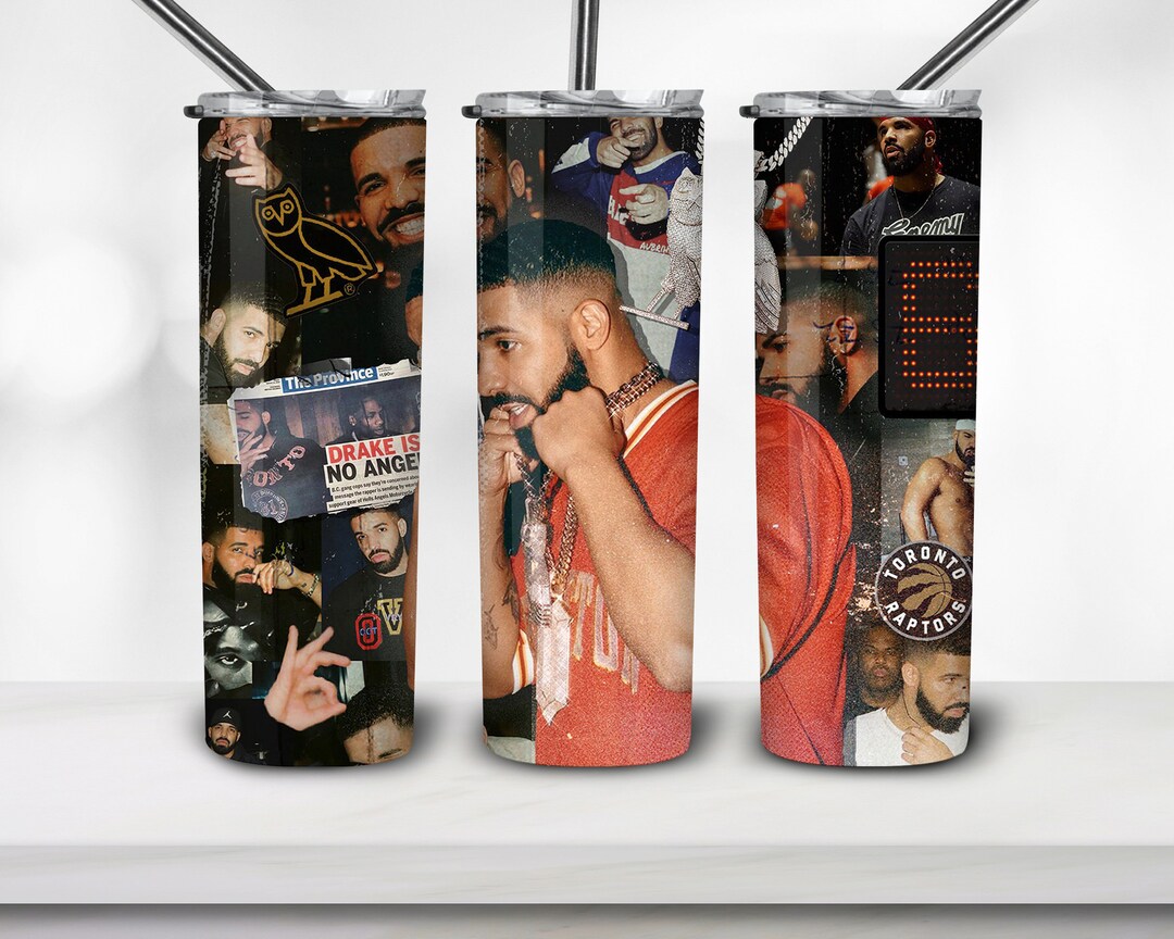 Vintage Drake Champagne Papi Tumbler Wrap File, 20oz Skinny Tumbler ...