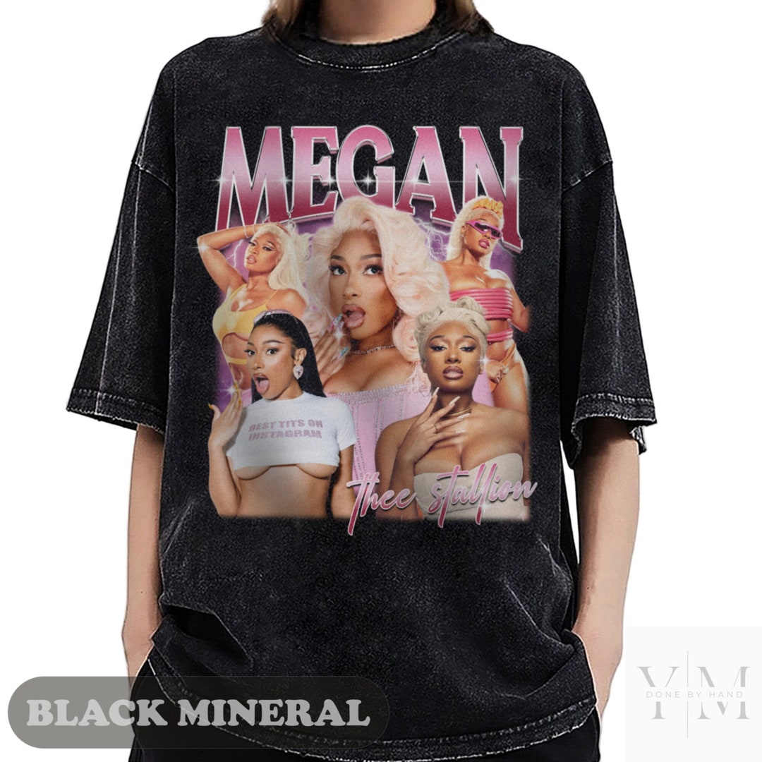 Limited Megan Thee Stallion Shirt, Vintage Megan Thee Stallion 90s ...