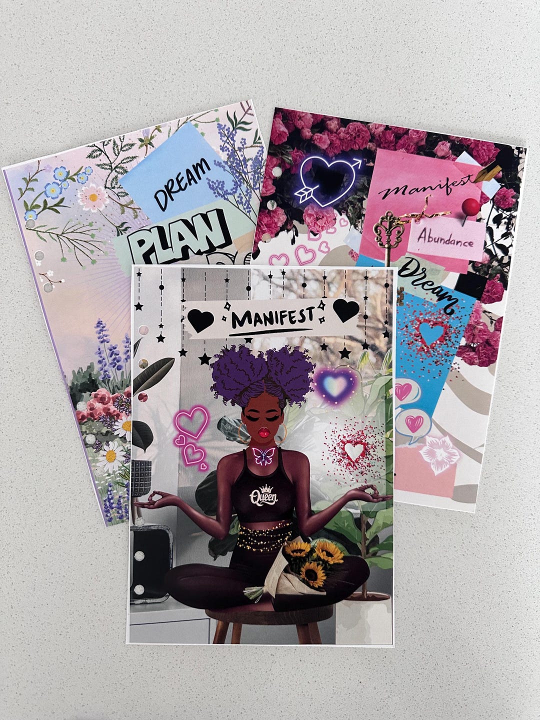 Planner Dashboard Printables | Dream • Plan • Do | 3-dashboard Trio ...