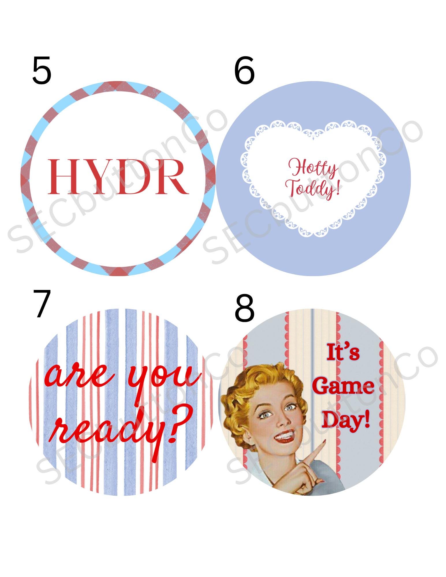 Ole Miss Gameday Buttons - Etsy