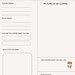 Coffee Shop Journal Template - Etsy
