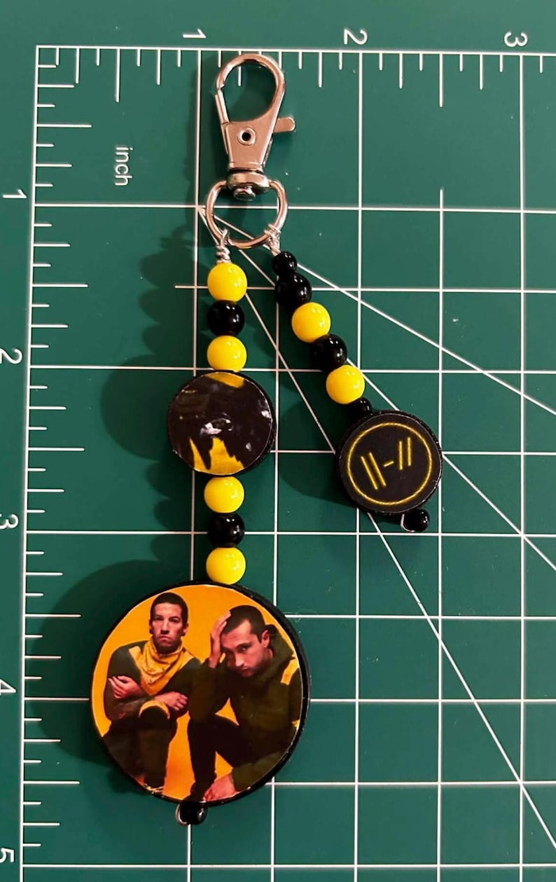 Twenty One Pilots Album Inspired Keychain / Bag Tag - Etsy