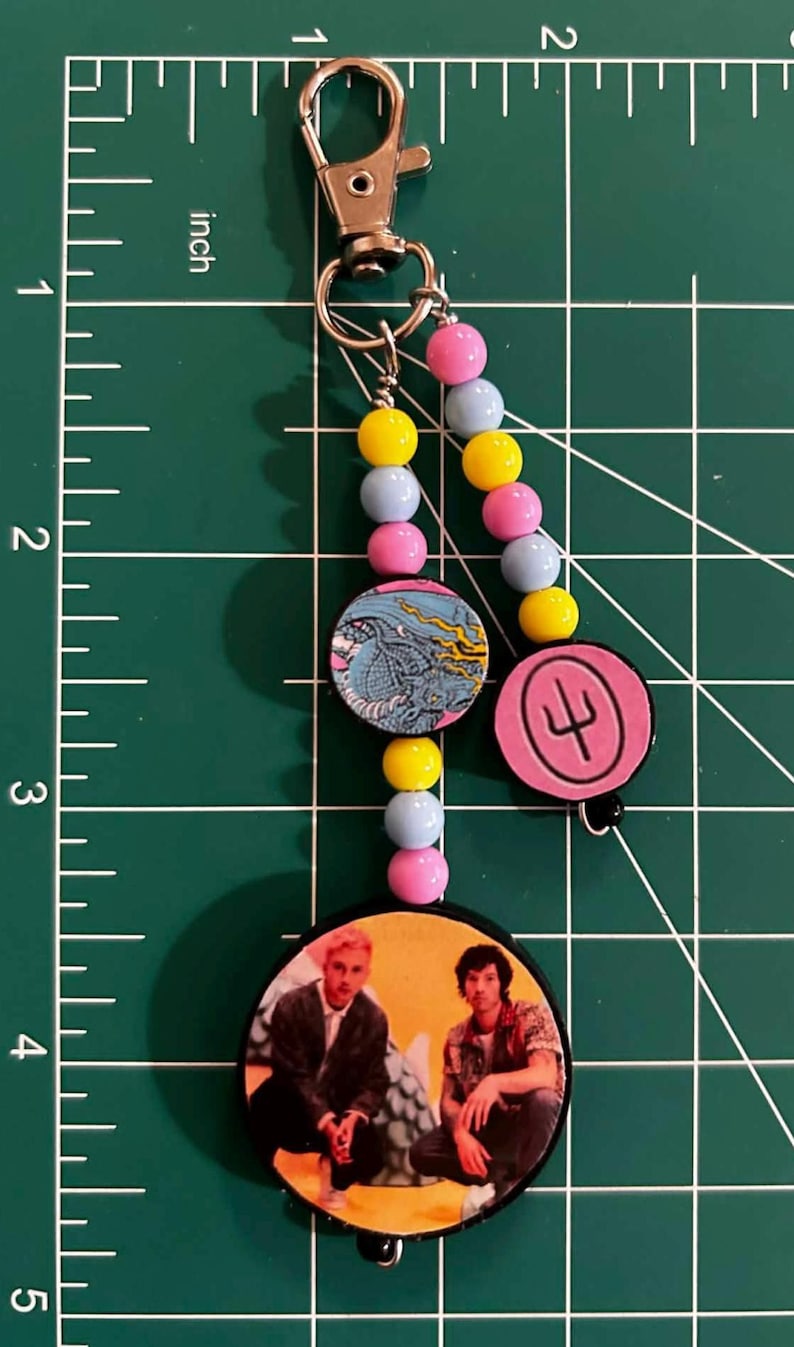 Twenty One Pilots Album Inspired Keychain / Bag Tag - Etsy