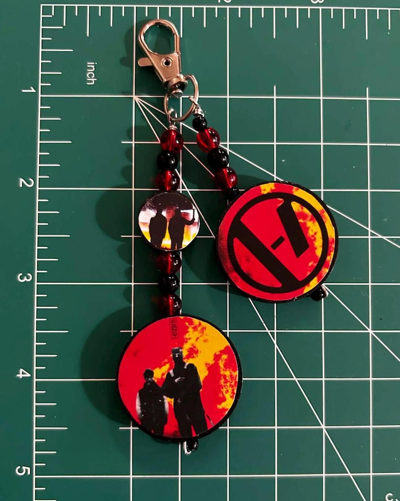 Twenty One Pilots Album Inspired Keychain / Bag Tag - Etsy