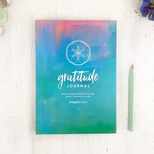 Gratitude Journal for Wellbeing, Mindfulness and Positivity - Prompts ...