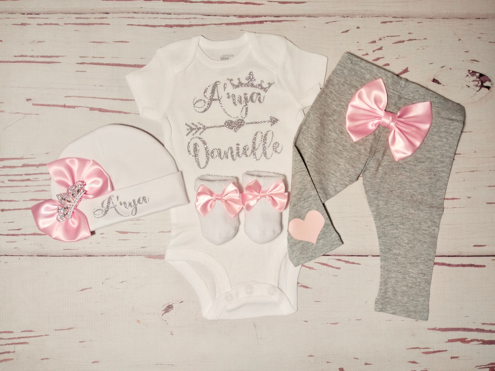 Baby Girl Coming Home Outfit Newborn Baby Girl Take Home | Etsy