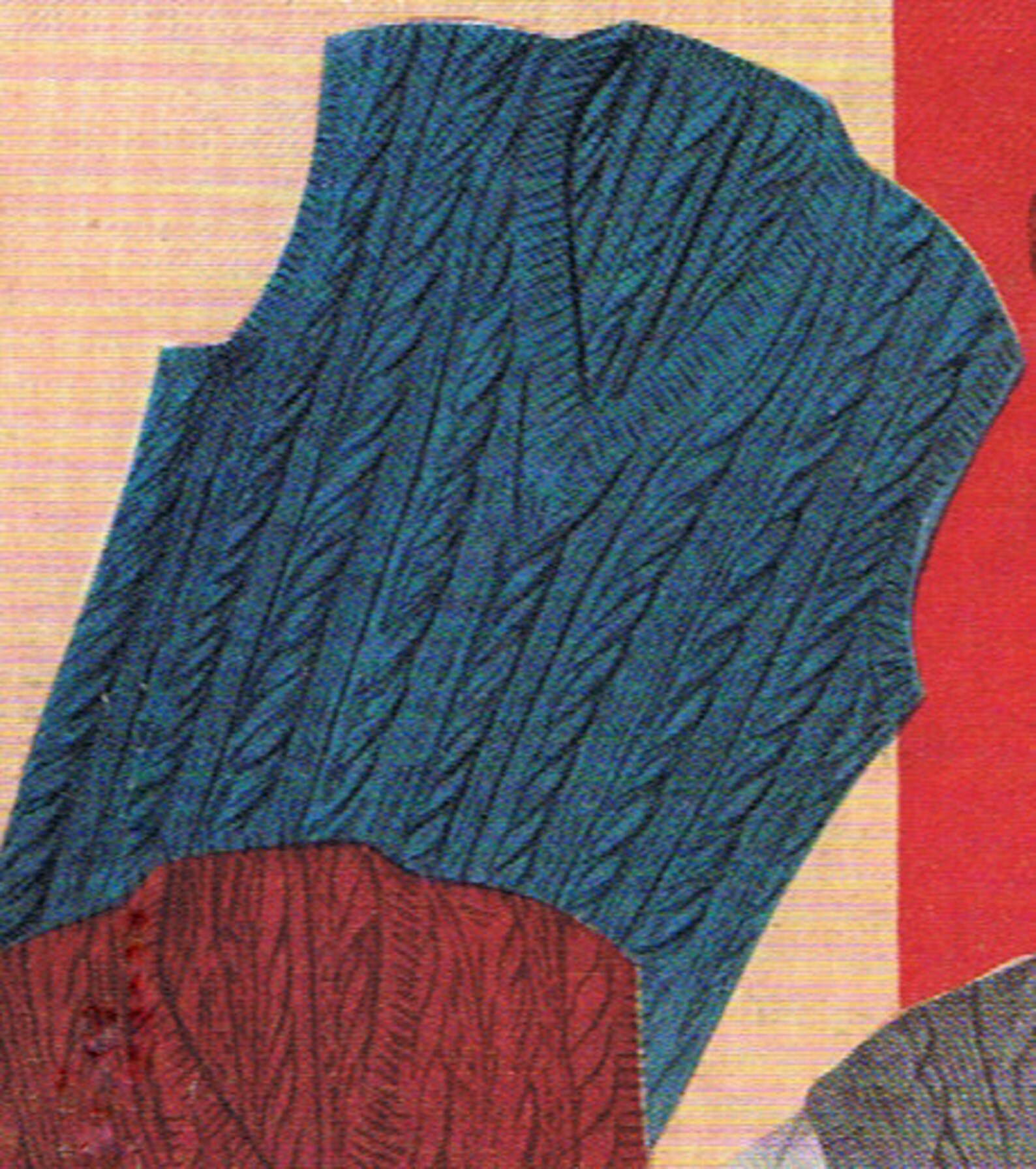 Mens Cable Slipover Knitting Pattern PDF 1940s Classic Tank Top (T220 ...