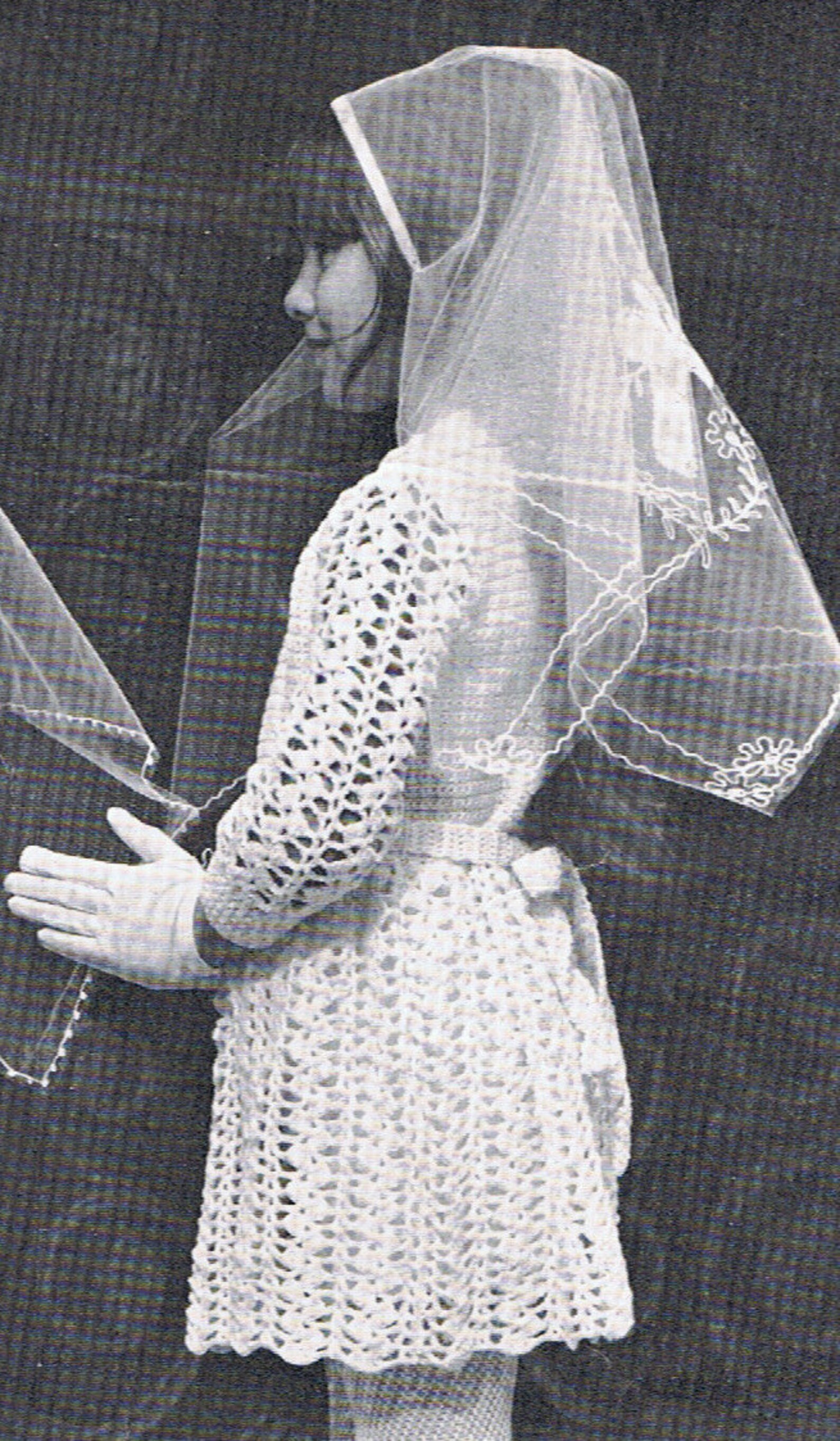 First Holy Communion Dress Crochet Pattern T236 - Etsy