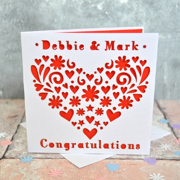 Laser Cut Cards - Etsy